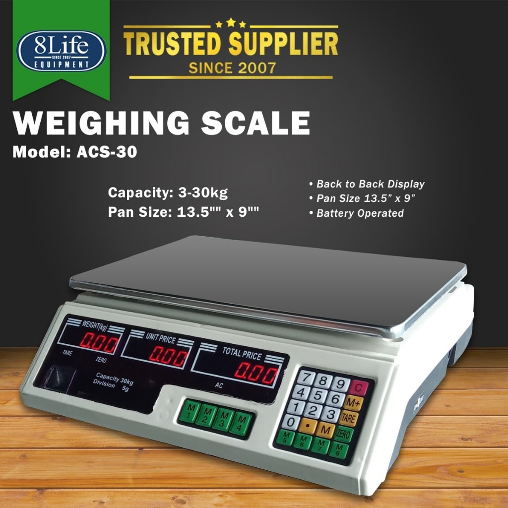 30KG Digital Price Computing Weight Electronic Scale | Shopee Philippines