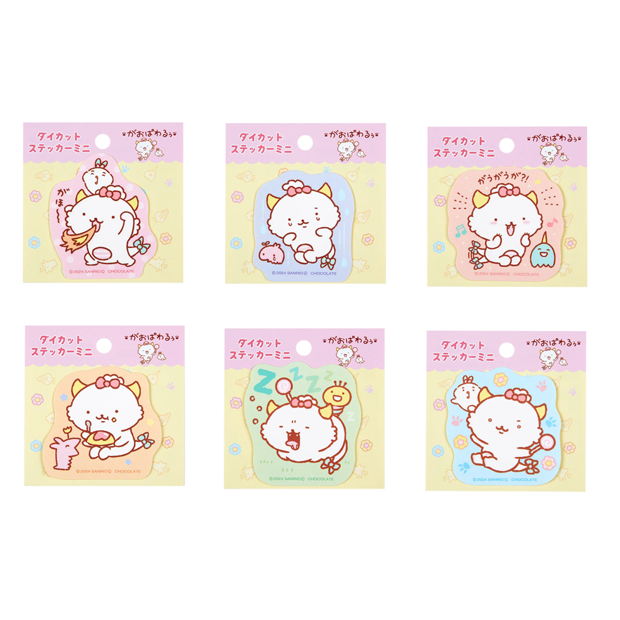 [Direct from Japan] Sanrio Gaopowerroo Sticker Mini Japan NEW Sanrio ...
