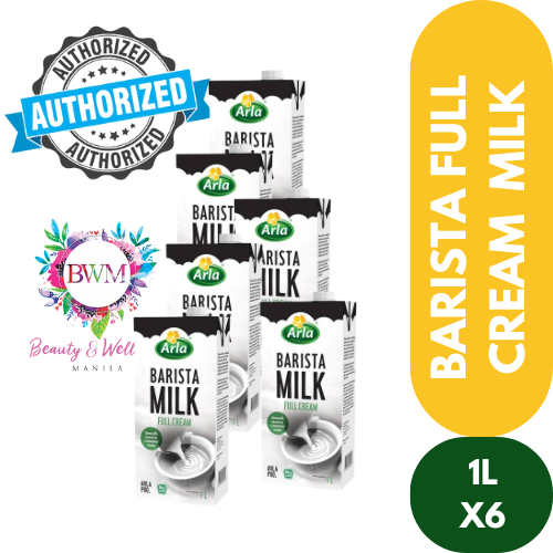 ARLA Pro BARISTA FULL CREAM MILK 1L X6 3% FAT BARISTA MILK FOR COFFEE | Shopee Philippines