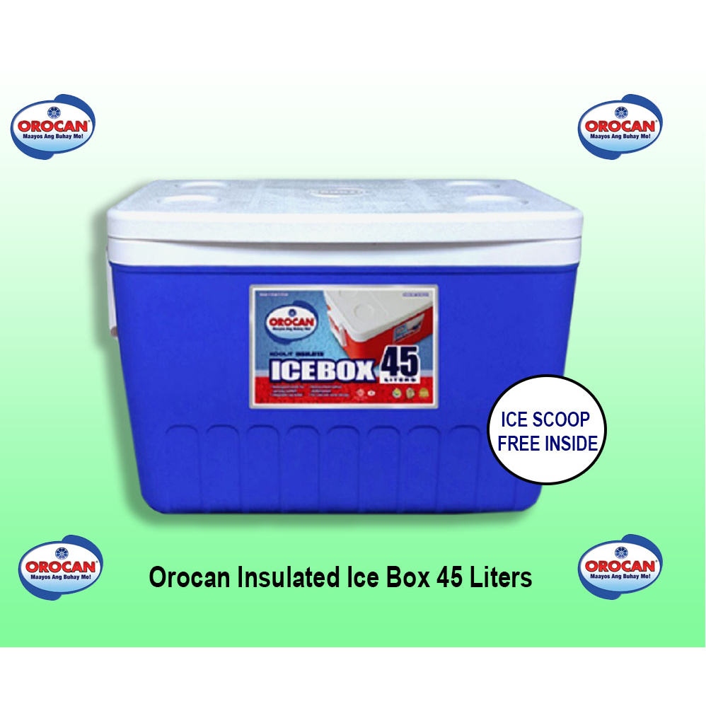 45 LITERS ICE BOX / ICE COOLER / ICE CHEST / ICE BOX COOLER / 9245 ...