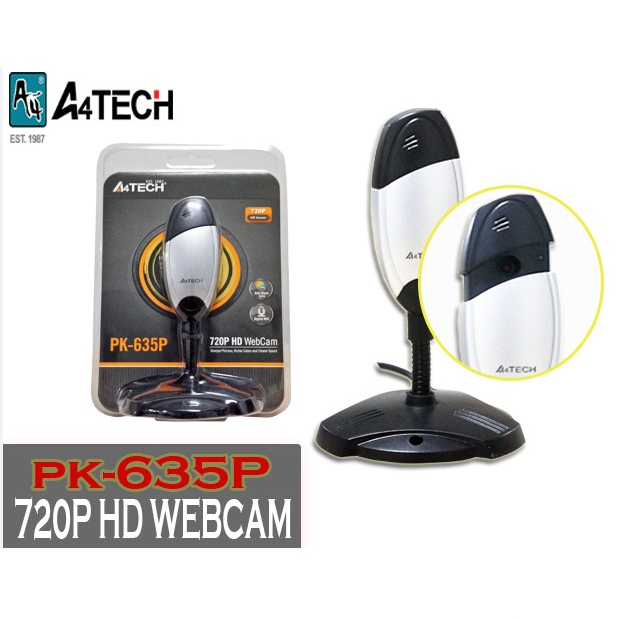 A4TECH PK-635P 720p Webcam Bnew 100% working brandnew with warranty ...