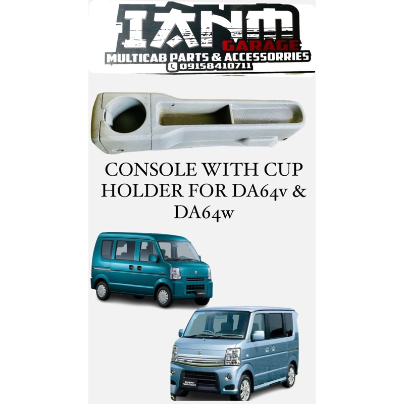 Console with cup holder for da64v & da64w original japan surplus ...