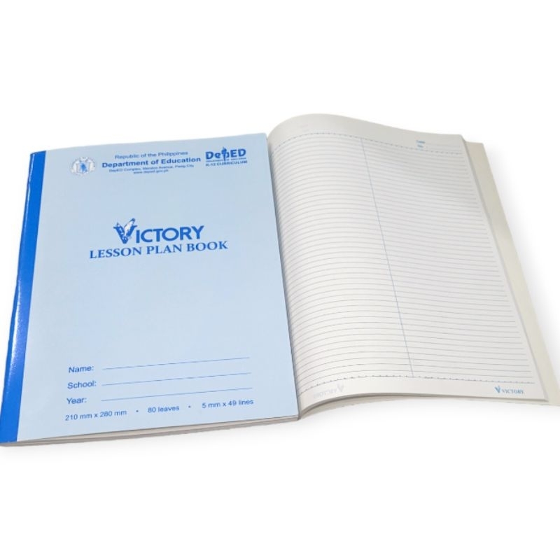 Victory Lesson Plan 80 Pages | Shopee Philippines