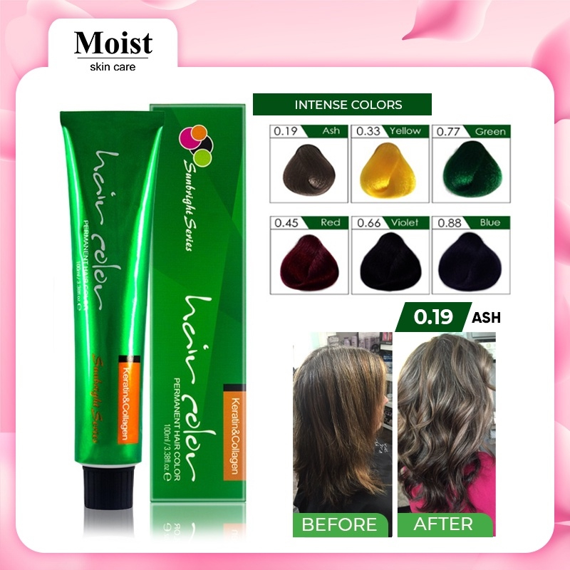 SUNBRIGHT SERIES HAIR COLOR 0.88 BLUE (100ML) | Shopee Philippines