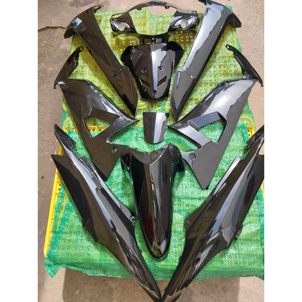 HONDA WAVE 100 DISC TYPE FAIRINGS SET LAHAT MAKUKUHA 10PCS | Shopee ...