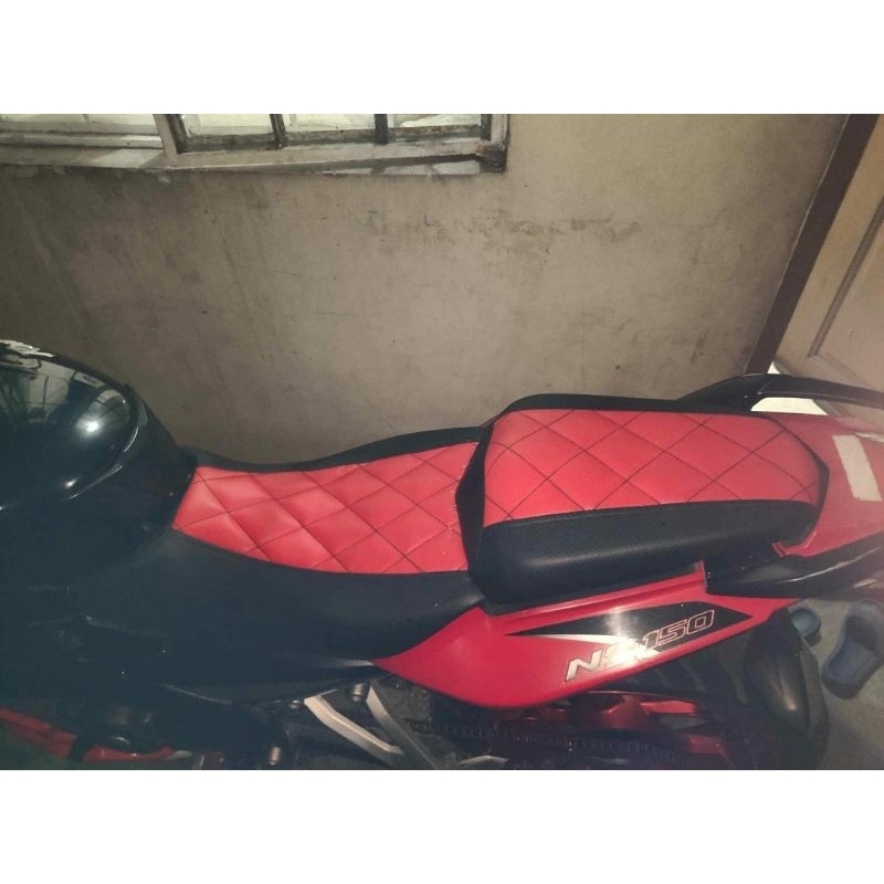 SeatCover with foam for Kawasaki Rouser NS/LS, Rusi sigma and Gixxer ...