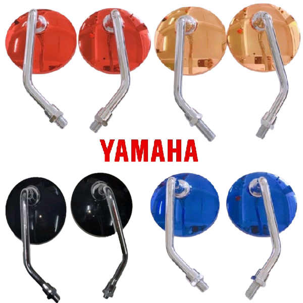 YAMAHA Mio Gravis COD MOTORCYCLE SIDE MIRROR CLEAR SHORT STEM 5 COLOR ...