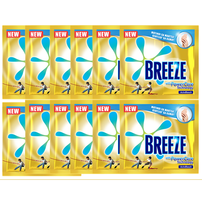 Breeze Powder with Power Care Technology ActivBleach (70g x 12sachet ...