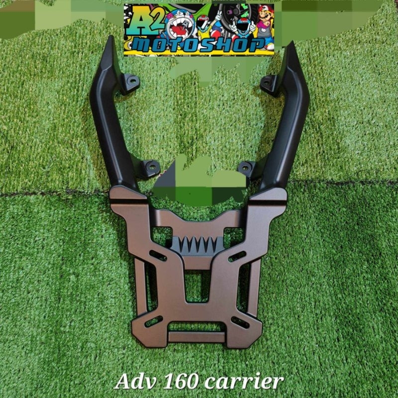 SEC Elephant SMOK DC Monorack Red Moto Shield Honda ADV150 ADV160 NMAX V2 Top Box Bracket ...