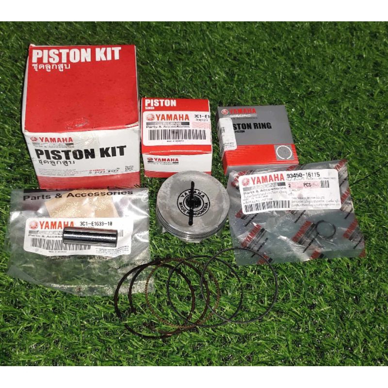 YAMAHA GENUINE PISTON KIT (STANDARD) SNIPER 150 V1 V2/TFX/R15 V2 ...
