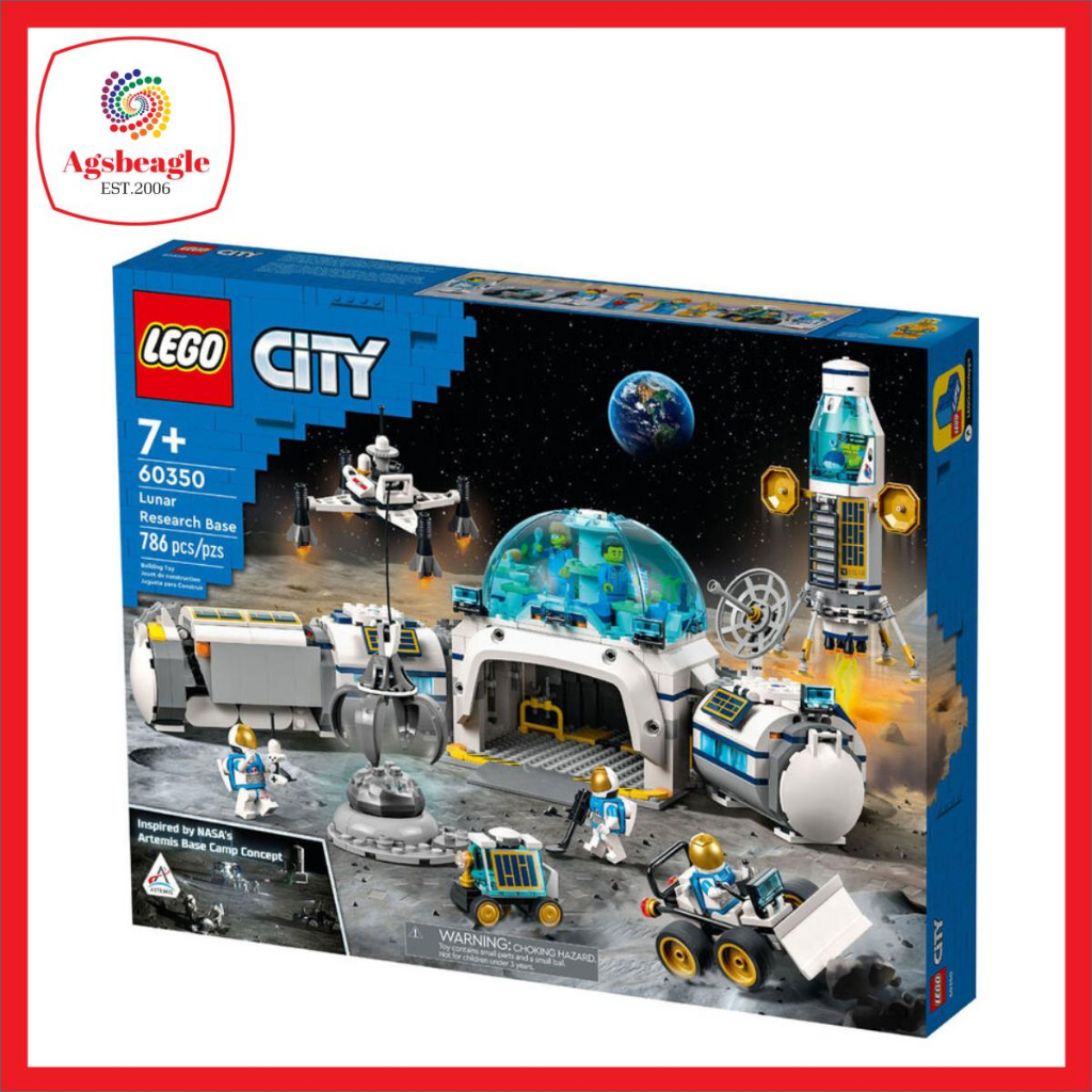 Lego City 60350 Lunar Research Base (2022) | Shopee Philippines