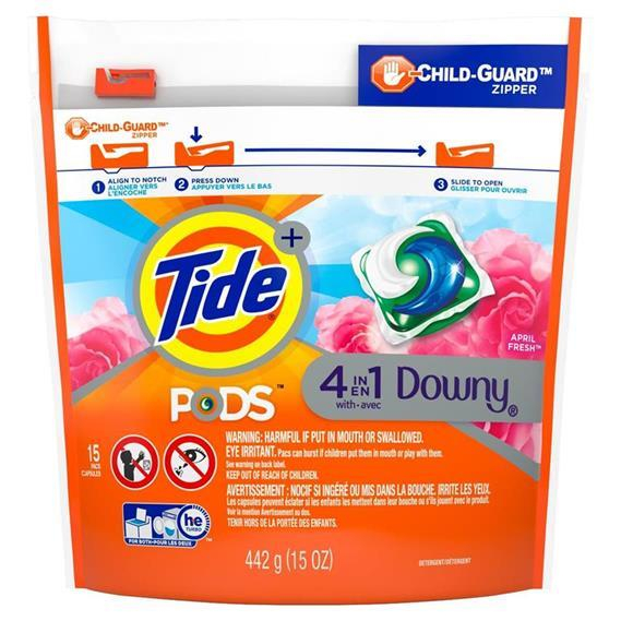 Tide Laundry Pods 4 in 1 Downy April Fresh 442g | Shopee Philippines