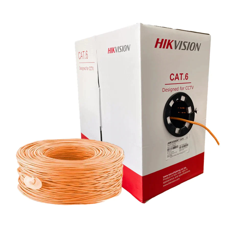 Hikvision DS-1LN6U-SC0 UTP CAT6 Cable 305m/Roll Orange (DS-1LN6U-SC0) | Shopee Philippines