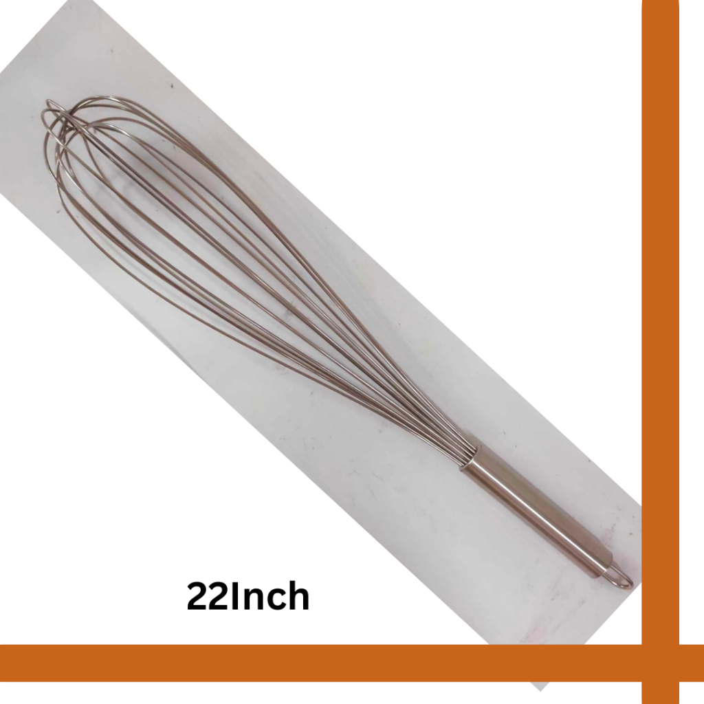 Wire Whisk Stainless Heavy-Duty Restaurant-Grade Nifty 18/22 Inch ...
