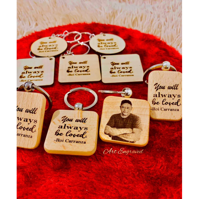 Customized Wooden Keychain | Shopee Philippines