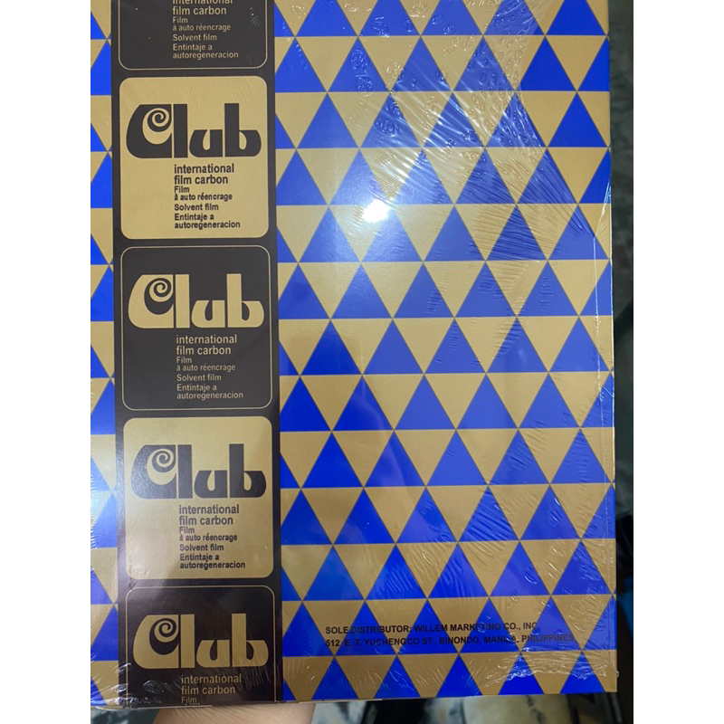 10 pcs Carbon blue club brand (Short and Long) | Shopee Philippines