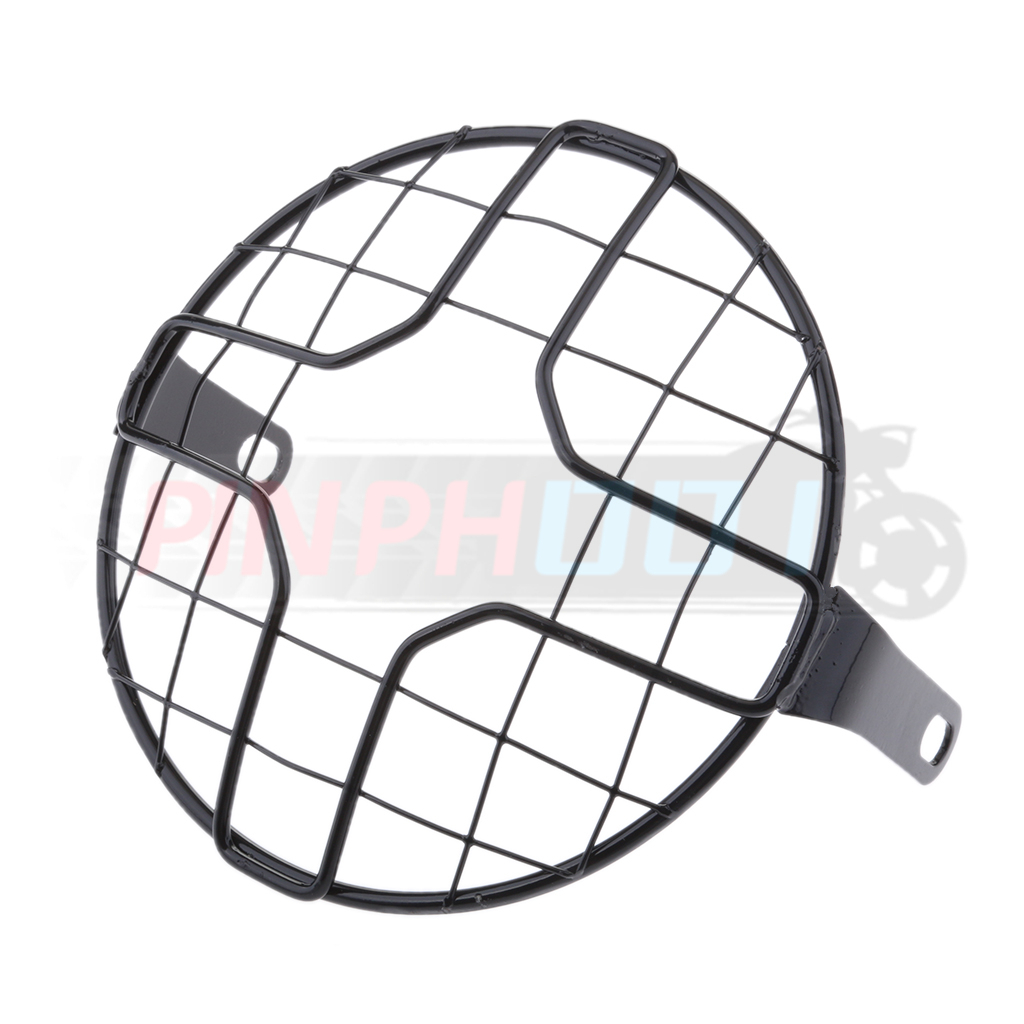 Motorcycle Headlamp Net Cover Cross Grille Headlamp Net Cover Retro ...