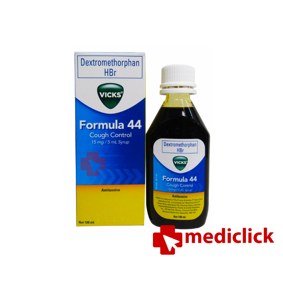 Vicks Formula 44 100ml - 1 BOTTLE | Shopee Philippines