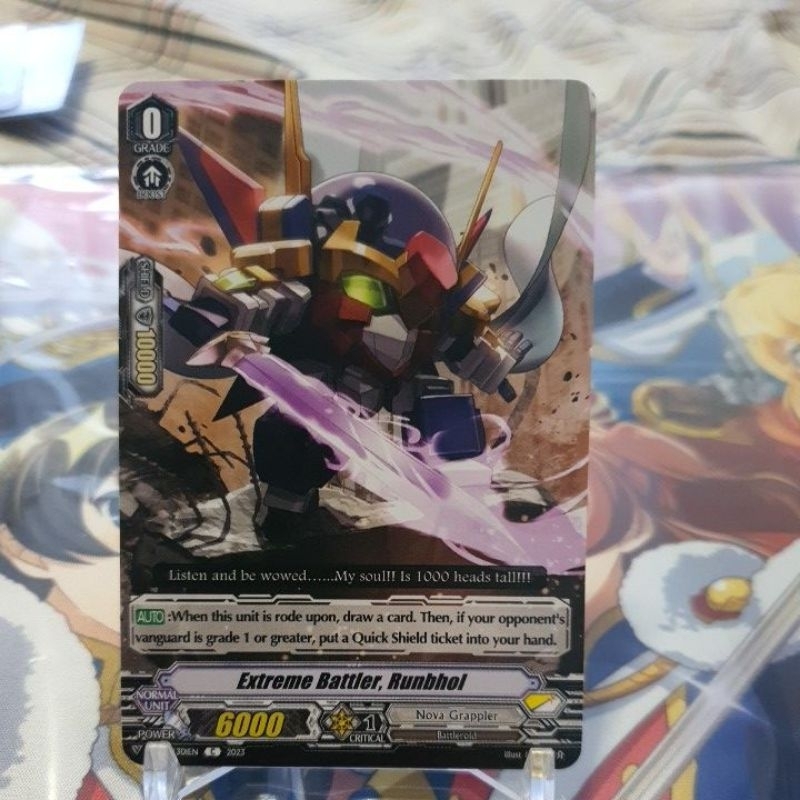EXTREME BATTLER, RUNBHOL C D-PV01 CARDFIGHT VANGUARD ENGLISH | Shopee Philippines