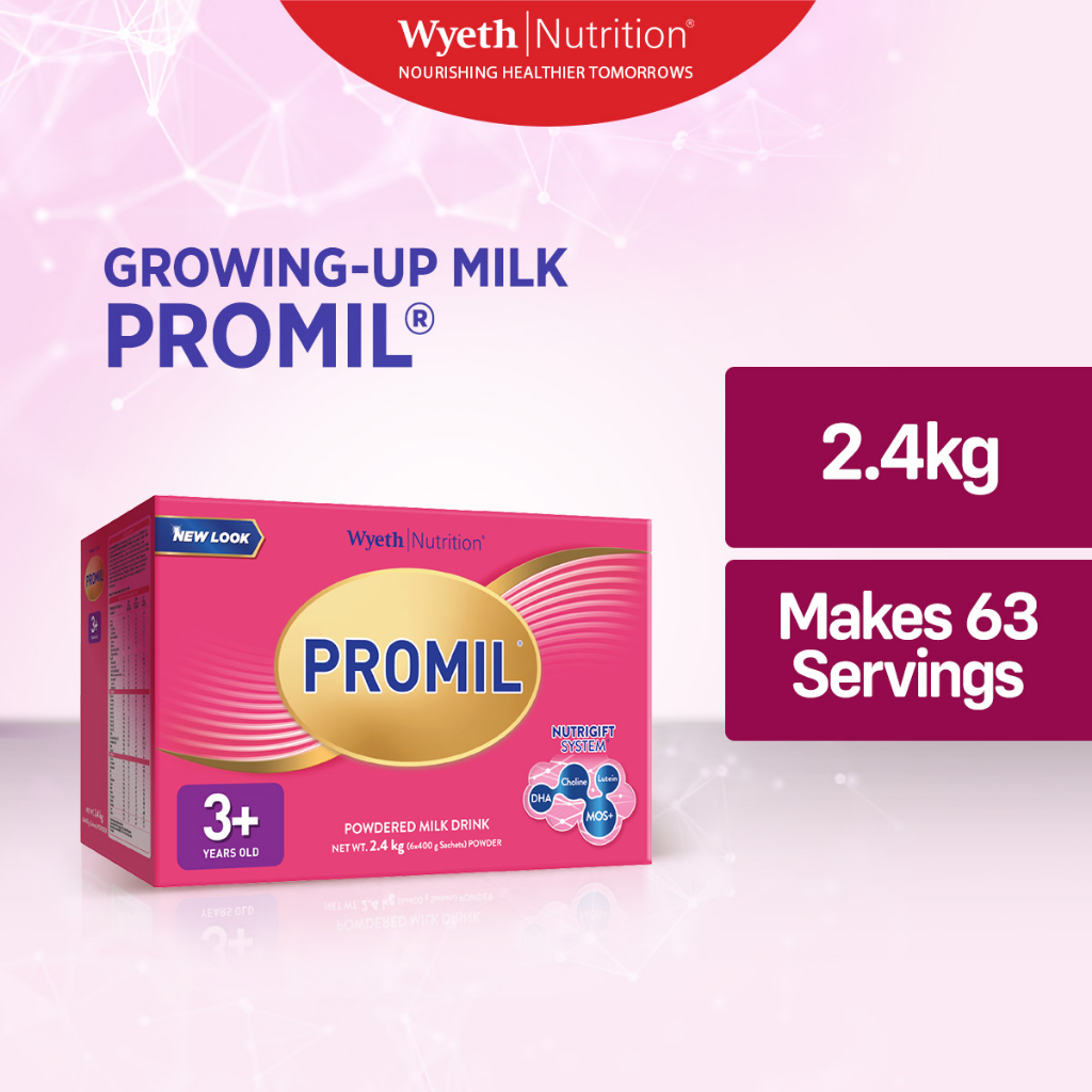 PROMIL FOUR Powdered Milk Drink for Over 3 Years Old 2.4kg | Shopee ...