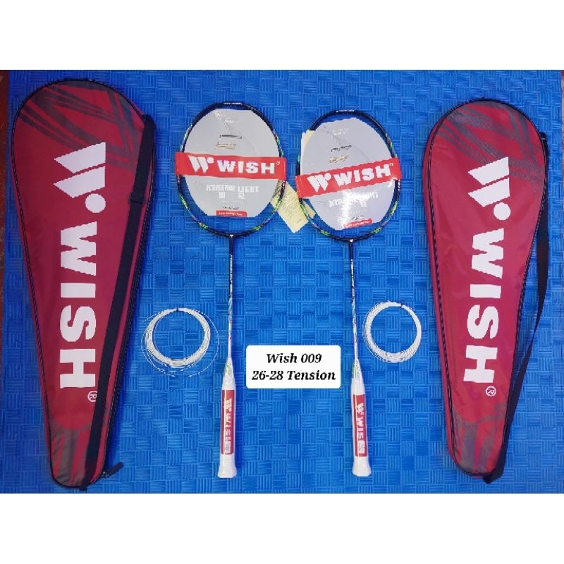 Wish 009 Badminton Racket Sold by piece | Shopee Philippines
