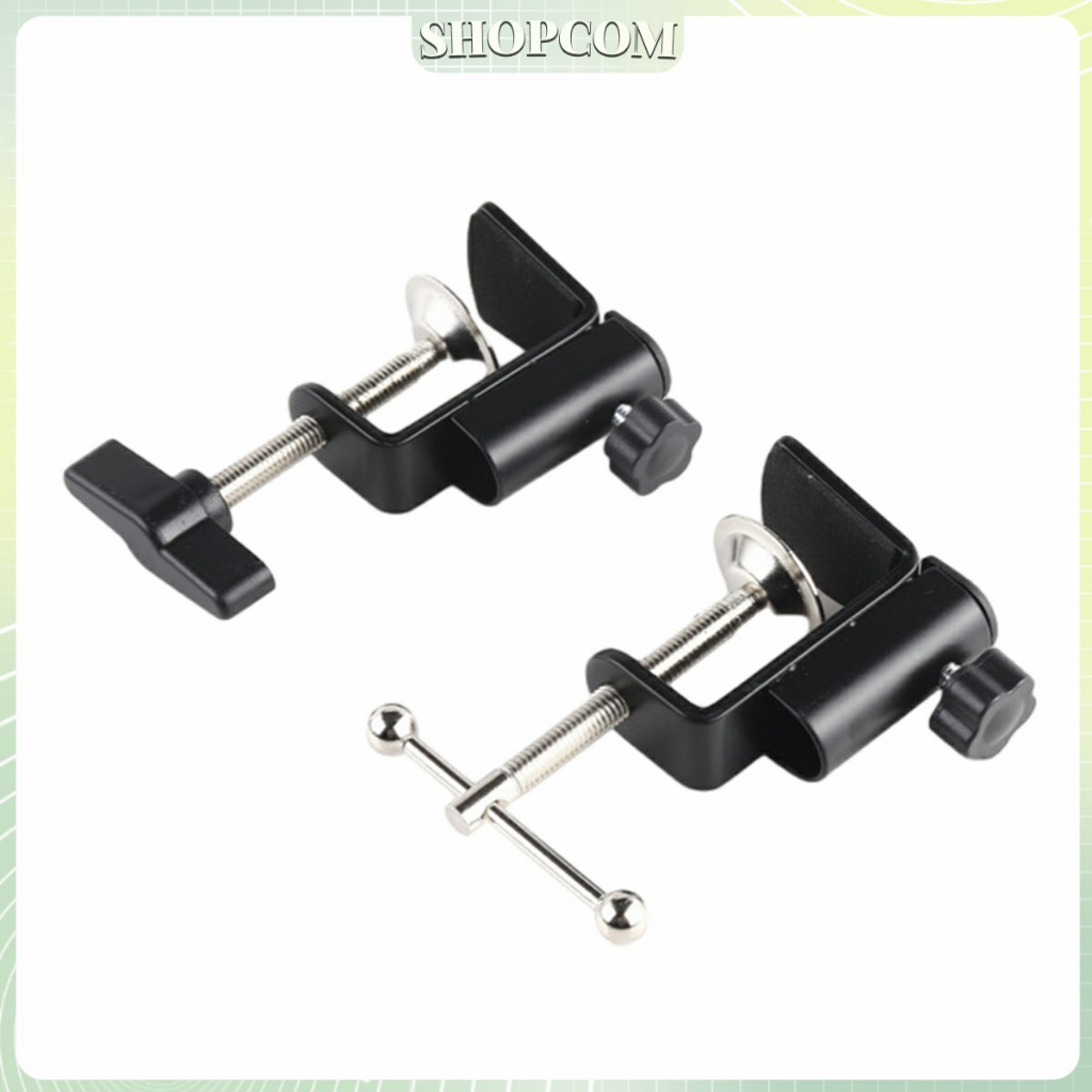 ShopCom Black C-Clamp Desk Light Clamp Mount Holder Cantilever Bracket ...