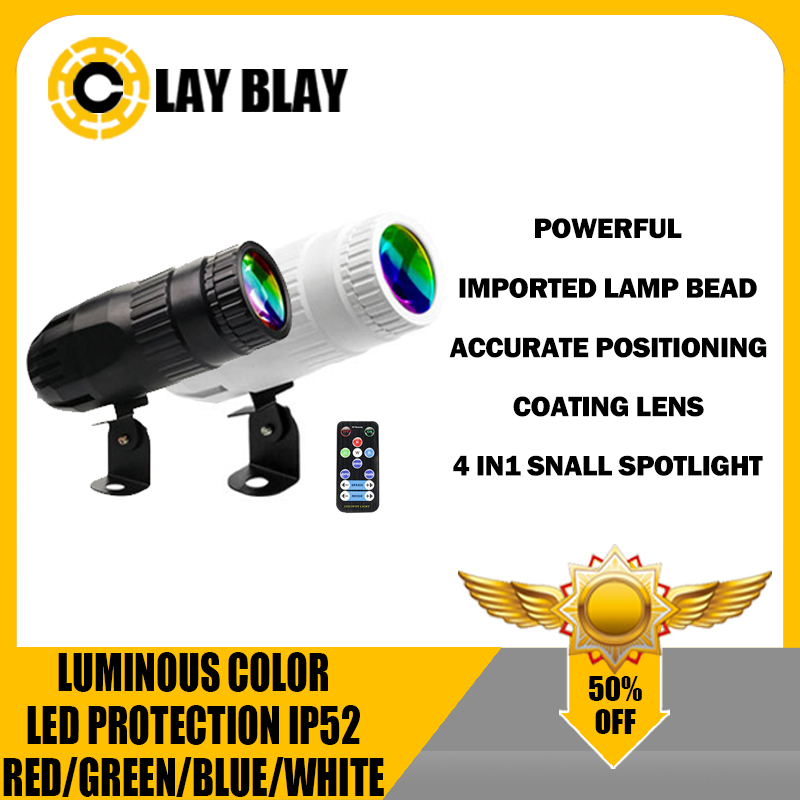 4in1 Remote Control Spot Light Party Lights Dance Stage Light Bar KTV ...