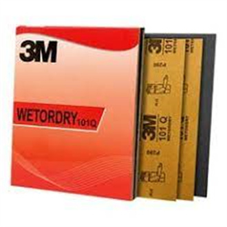 3M Sandpaper/Liha Waterproof Grit: #60#80#100#120#150#180#220#240#400 ...