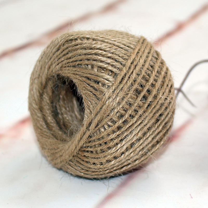 Bozak 50m 100m Diy Making Craft Rope Natural Burlap Jute Twine Hemp ...