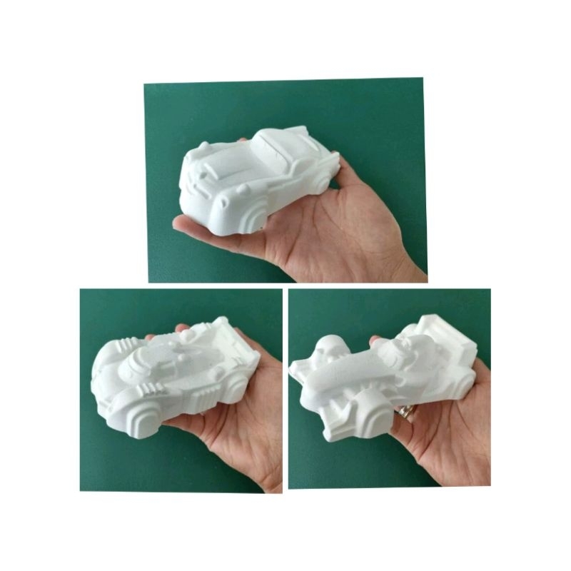 RETAIL - BIG CARS PLASTER PAINTING FIGURES (NO PAINT) | Shopee Philippines