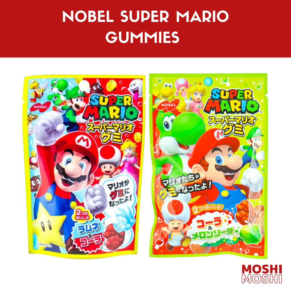 Nobel Super Mario Gummies Expiry: June 2025 | Shopee Philippines
