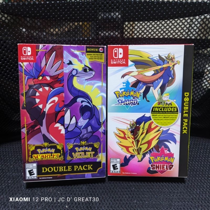 DUAL pack Pokemon (BOX ONLY & NO GAME) | Shopee Philippines