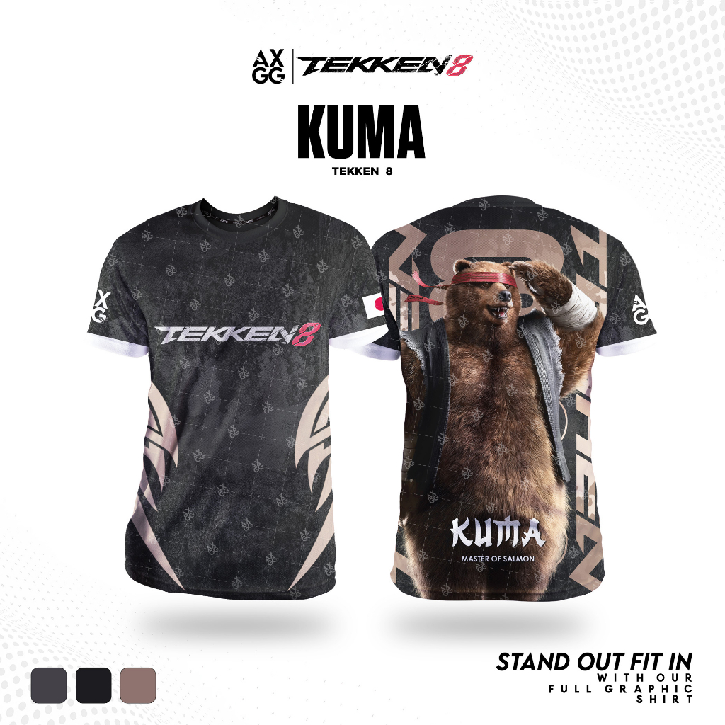 AXGG " Tekken 8 - Kuma /Leo /Sergei Dragunov /Shaheen /Steve Fox ...