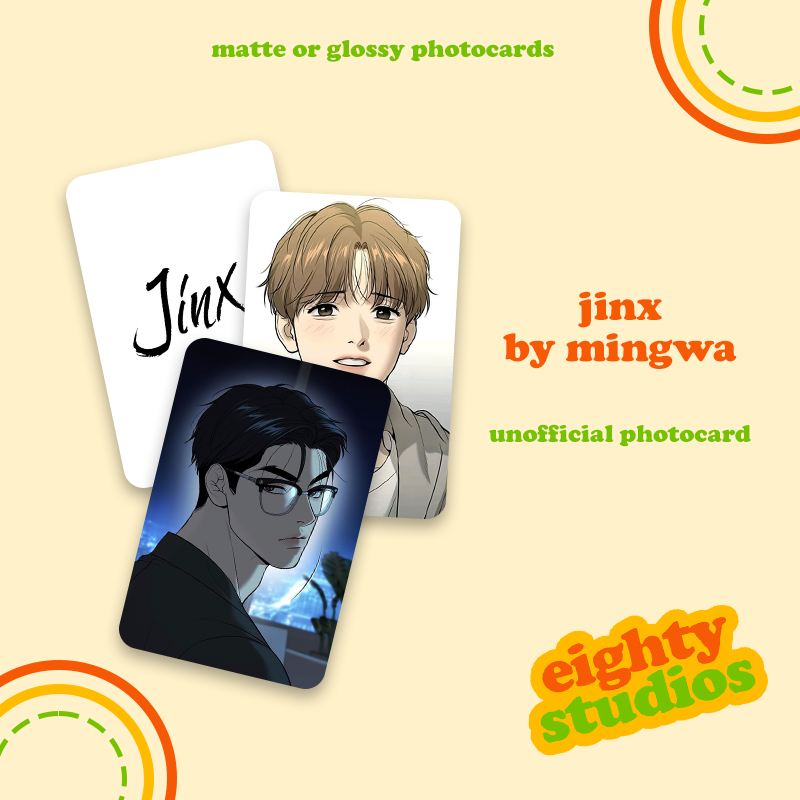 Jinx Photocards | BL | Waterproof Manhwa Back to Back | Shopee Philippines