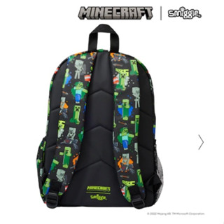 Smiggle MINECRAFT Classic Backpack for Primary Children | Shopee ...