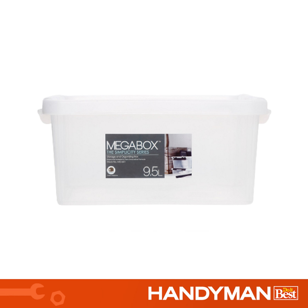 Megabox Storage Box, 9.5L (MG-641) | Shopee Philippines