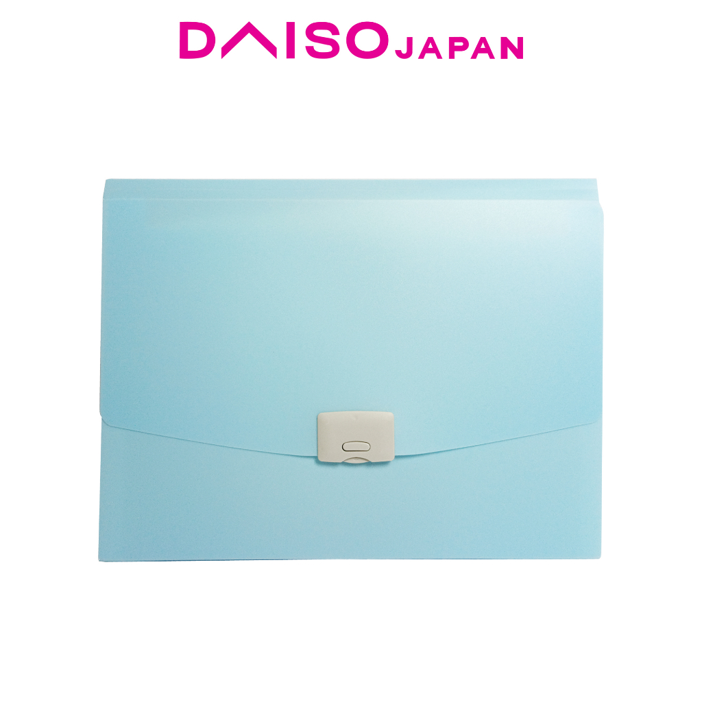 Daiso A4 Document File Envelope (with 13 pockets) | Shopee Philippines
