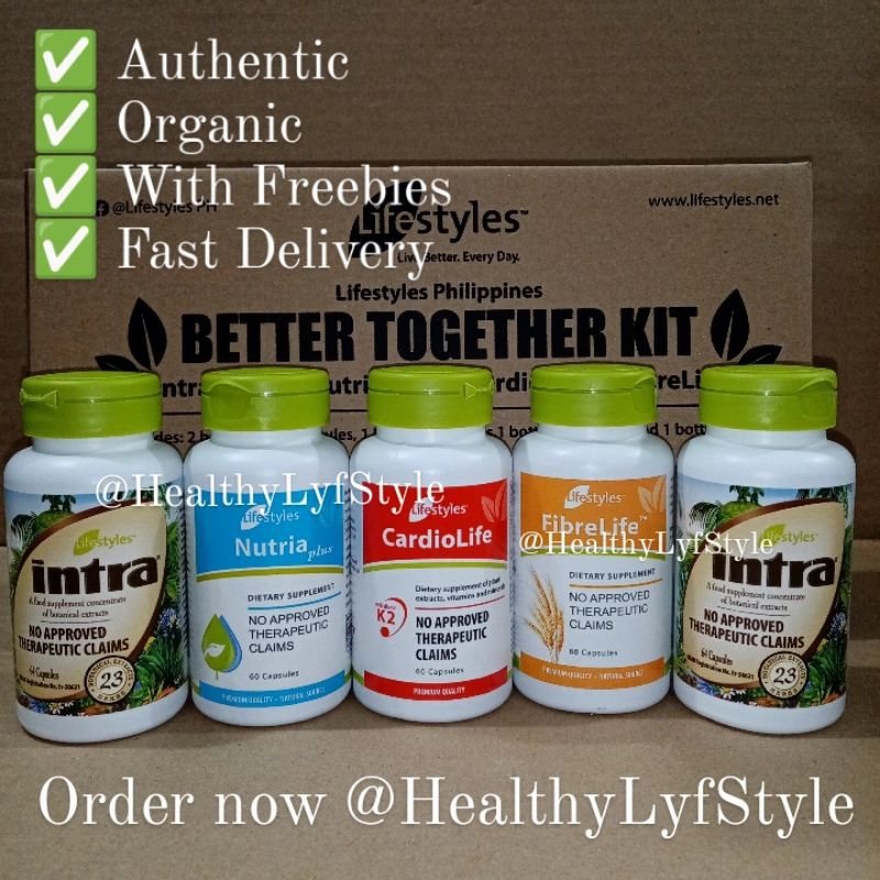 INTRA Juice and Intra Capsule with Nutria Cardiolife and Fibrelife ...