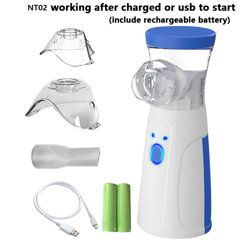 Portable Nebulizer Machine Handheld Rechargeable Nebulizer inhaler For ...