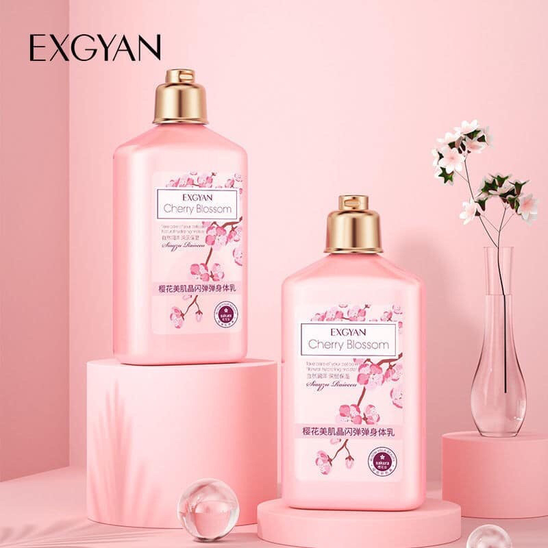 sakura lotion EXGYAN cherry blossom | Shopee Philippines