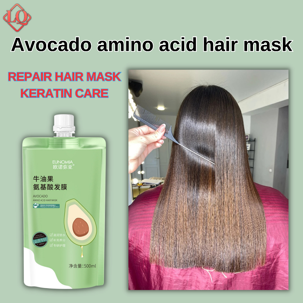Hair Treatment Deep Repair Hair Film Restore hair mask 500ml Avocado ...