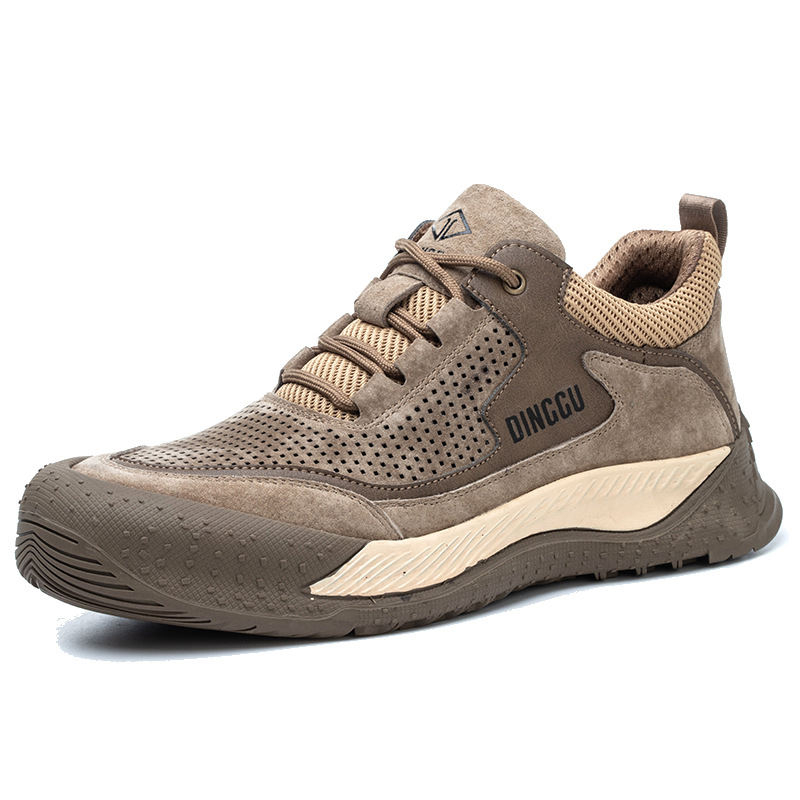 Lightweight Safety Shoes For Men Steel Toe Work Boots Low Cut ...