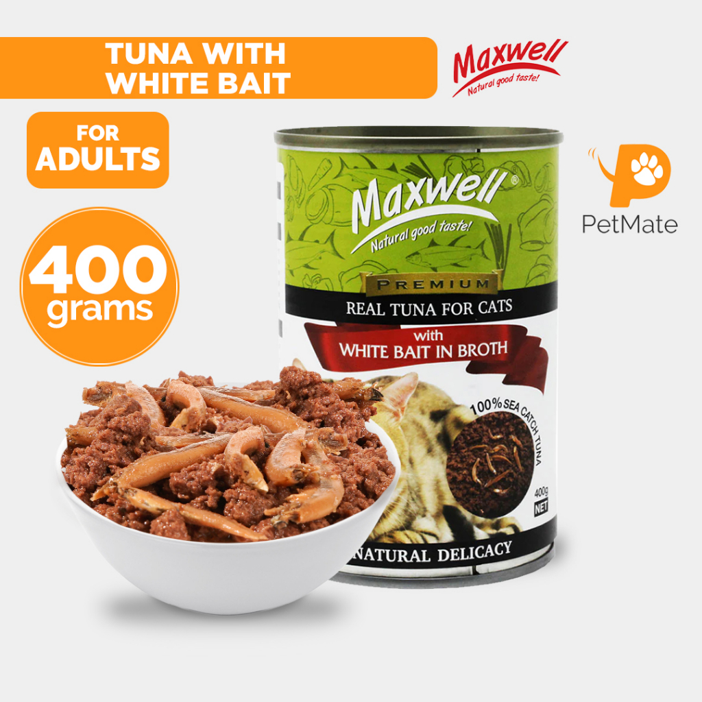 Maxwell Adult Cat Wet Food Can Tuna With Chicken In Broth 400g ...