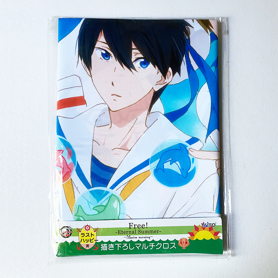 Free! Eternal Summer Taito Kuji "Marine Morning" Visual Cloth | Shopee ...