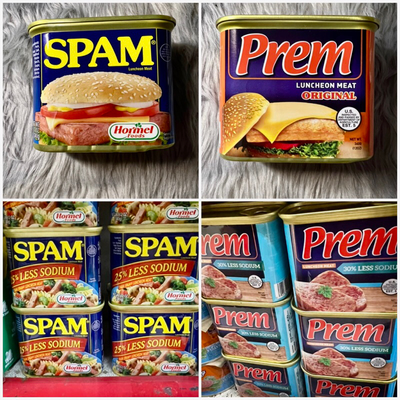 Spam | Prem Luncheon Meat 340g | Shopee Philippines