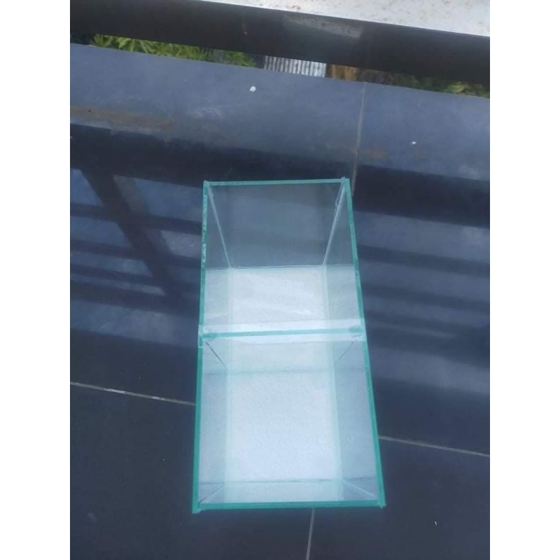 Betta tank and betta tank divider 8x4x6 inches | Shopee Philippines