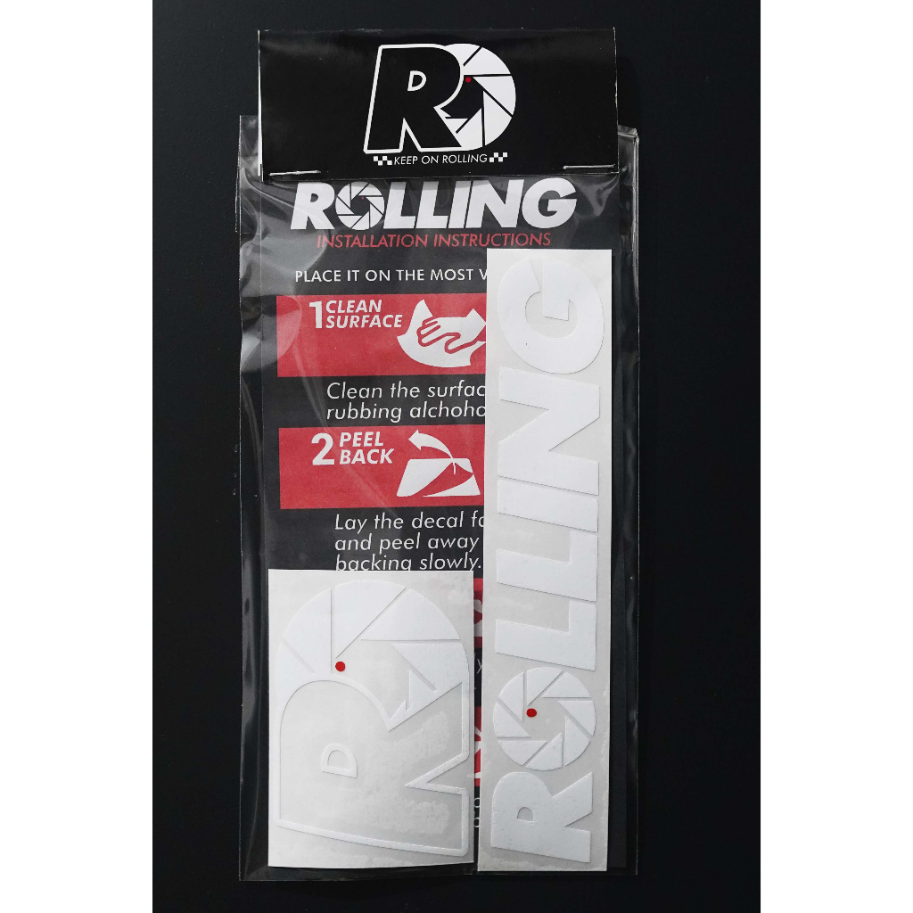 ROLLING OFFICIAL STICKER SET | Shopee Philippines