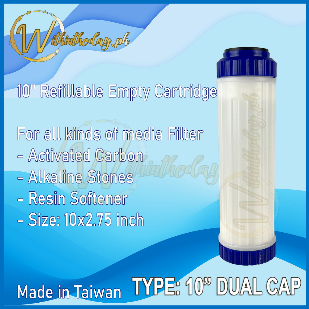 10 inch Refillable empty cartridge DIY for Water Filter Media ...