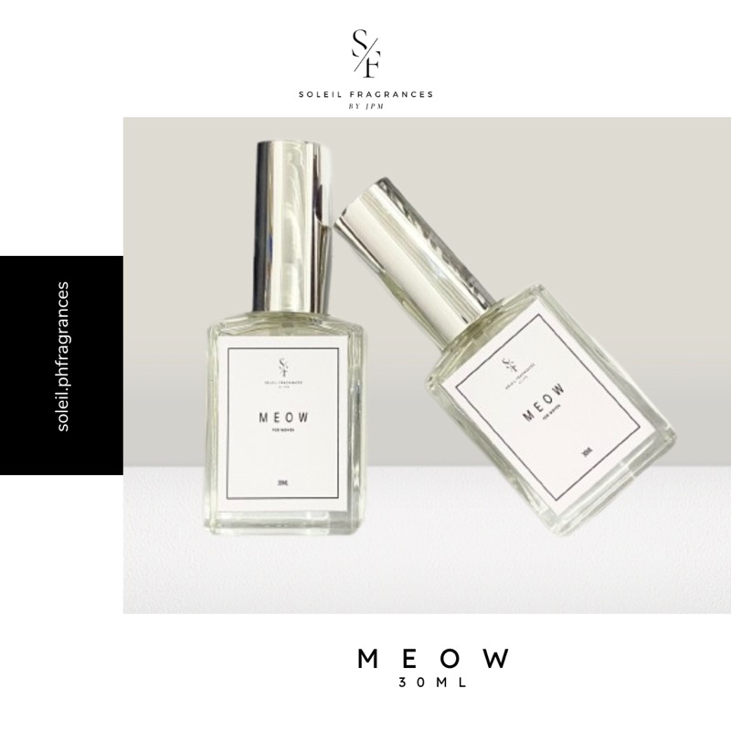 Soleil Meow Inspired Perfume 30ml | Shopee Philippines