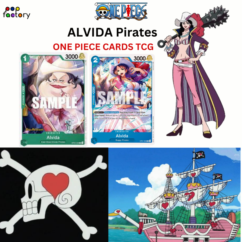 ONE PIECE Card Game- ALVIDA Pirates | Shopee Philippines